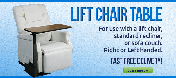 Standard Lift Chair Table